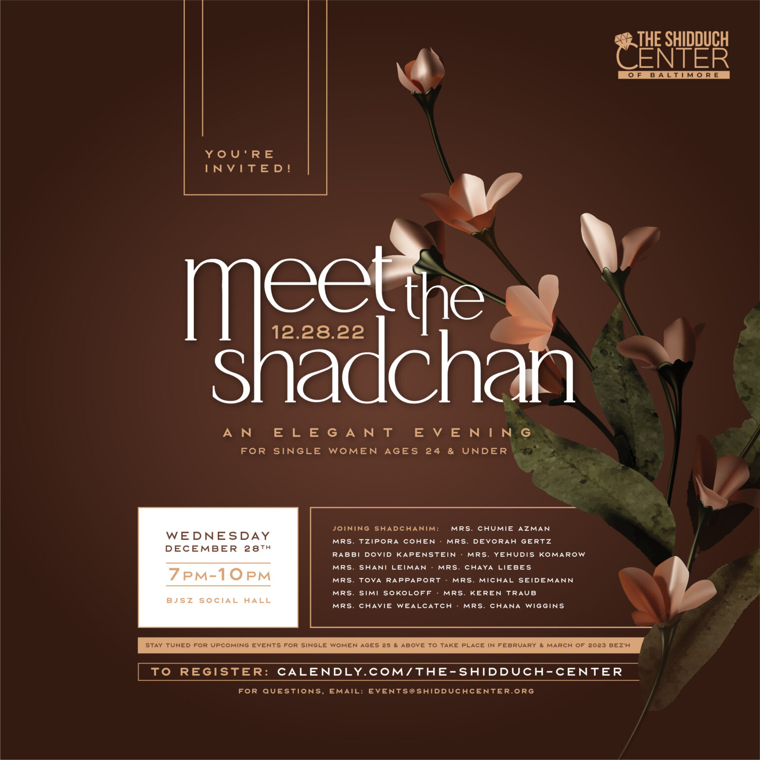 Meet the Shadchan – The Shidduch Center